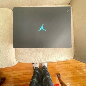 Jordan | Shoes | Air Jordan Retro 1 Gamma 225 Black And Blue Sneakers ...
